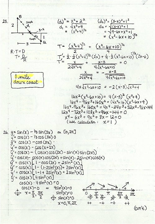 Curve Sketching and Extrema Practice Problems